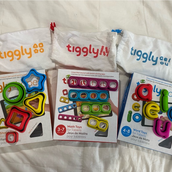 tiggly | Toys | Tiggly Shapes Letters And Math Learning Toy Set For ...